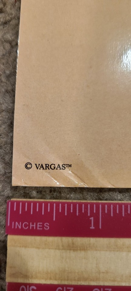 Marilyn Monroe Alberto Vargas Vintage Glossy Photo Poster Print 12x17 ...