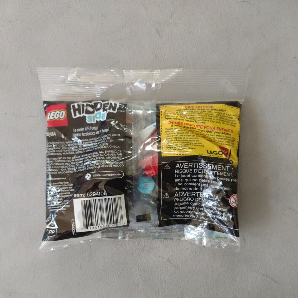 LEGO Hidden Side 30464 El Fuego's Stunt Cannon (Polybag) | eBay