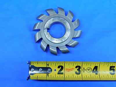 3" O.D. X 1/2 WIDTH X 1" PILOT SIDE MILLING CUTTER 12 T HSS FULL RADIUS ...