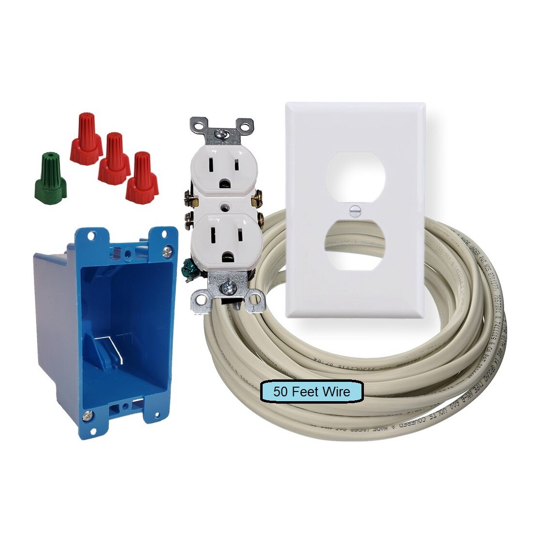 Electrical Wall Duplex Outlet