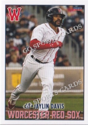 2022 Worcester Red Sox Jaylin Davis RC Rookie Boston Red Sox | eBay