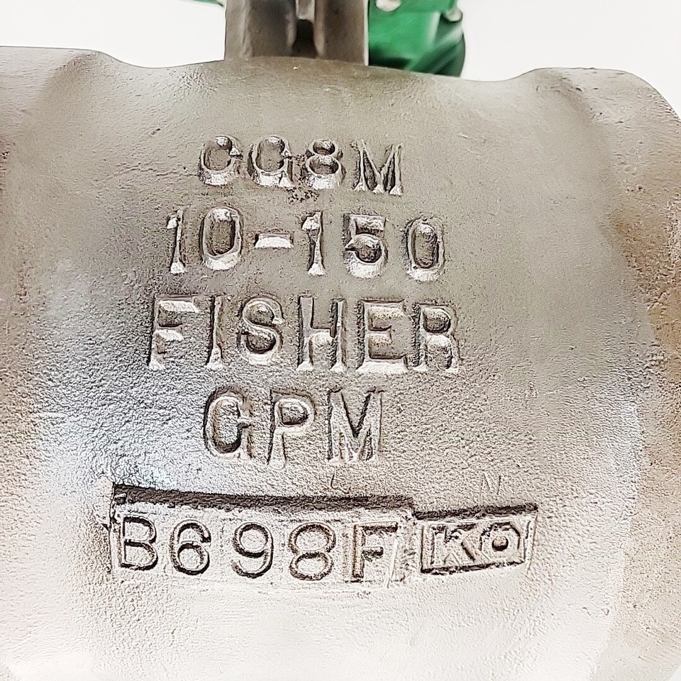 Fisher V200 10" Vee-Ball CL-150 Valve CG8M With Type 1062 Size 40 ...