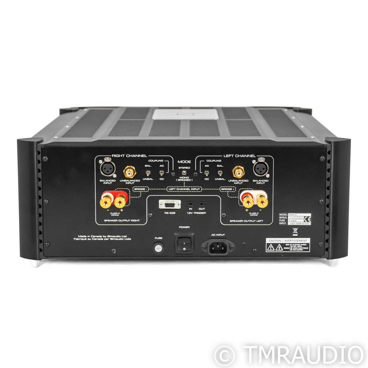 SimAudio Moon 860A v2 Stereo / Mono Power Amplifier; 860AV2 (1/5) | eBay