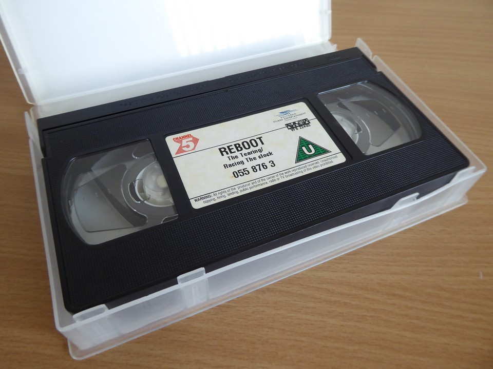 ReBoot VHS Video 1994 Retro Kids TV Show Vintage | eBay