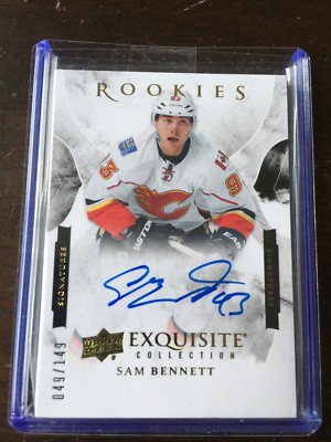 2015-16 EXQUISITE COLLECTION SAM BENNETT ROOKIE SIGNATURES AUTO #ESRP ...