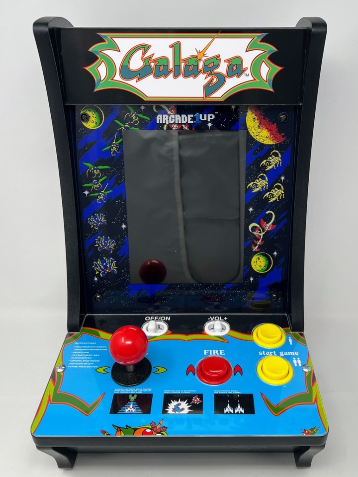 Arcade1Up Galaga Countercade Tabletop Arcade Cabinet - Used - Tested ...