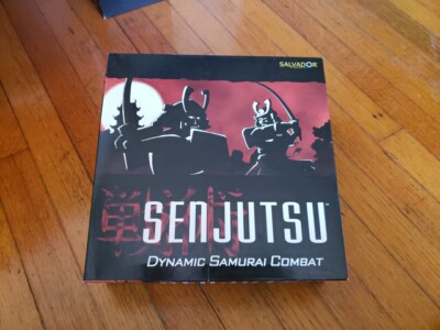 Senjutsu Combat Sword board game Samurai Warrior ninjas strategy ...