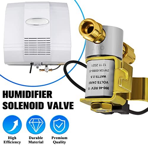 990-53 Humidifier Water Inlet Solenoid Valve Assembly Compatible with ...