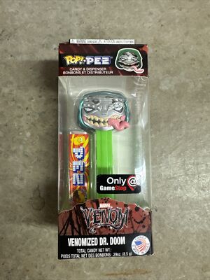 NEW Funko Pop Pez Marvel Venom Venomized Dr. Doom Candy Dispenser ...
