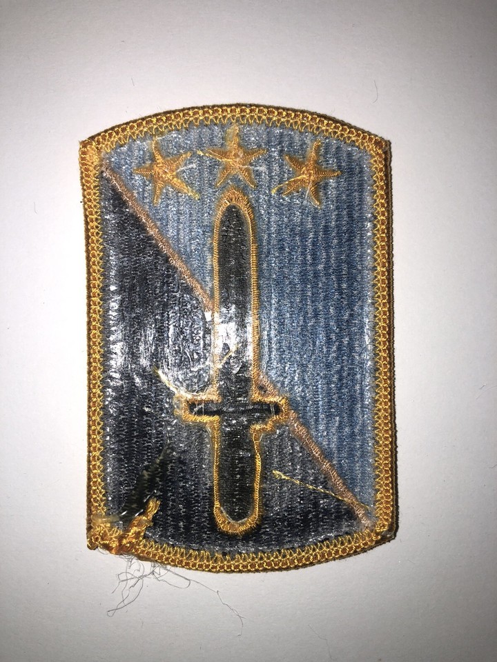 170th Infantry Brigade U.S. Army Shoulder Patch | eBay