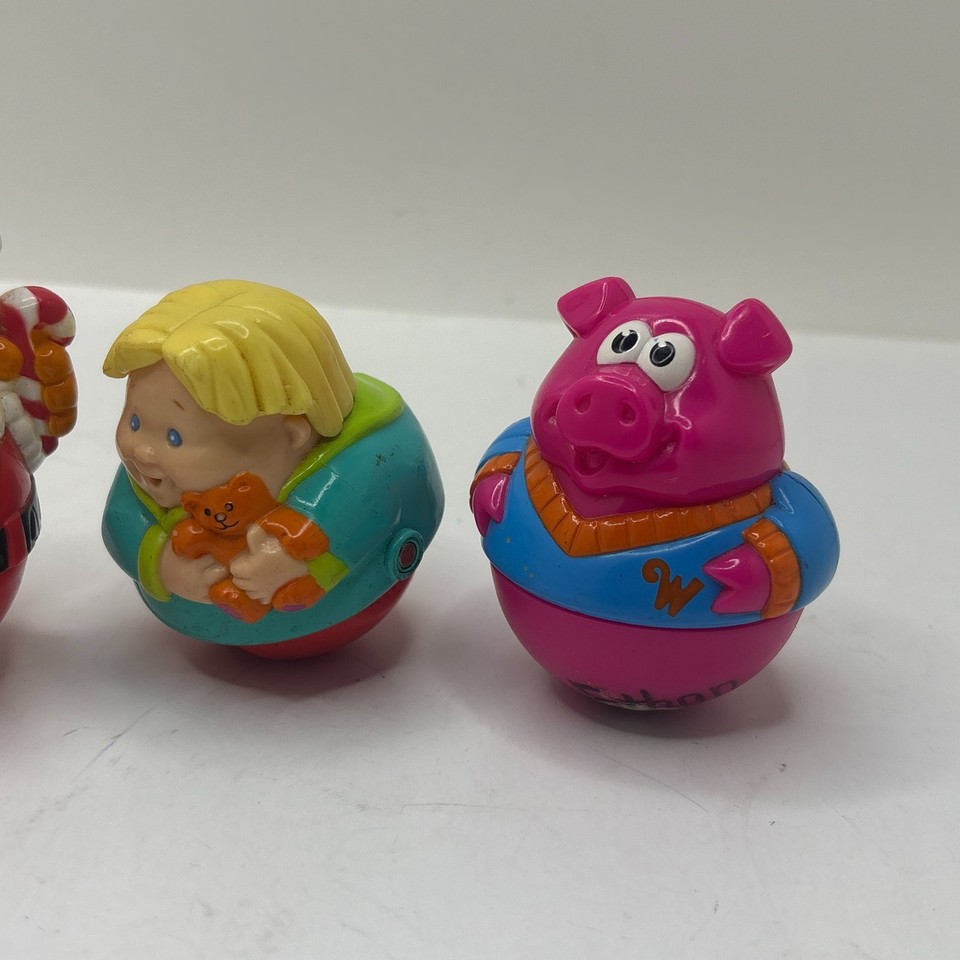 Playskool Weebles Wobble Figures - Lot of 3 | eBay