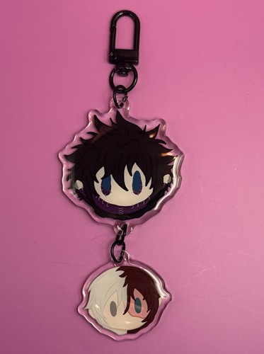 Dabi And Todoroki My Hero Academia Keychain MHA new U.S double sided | eBay