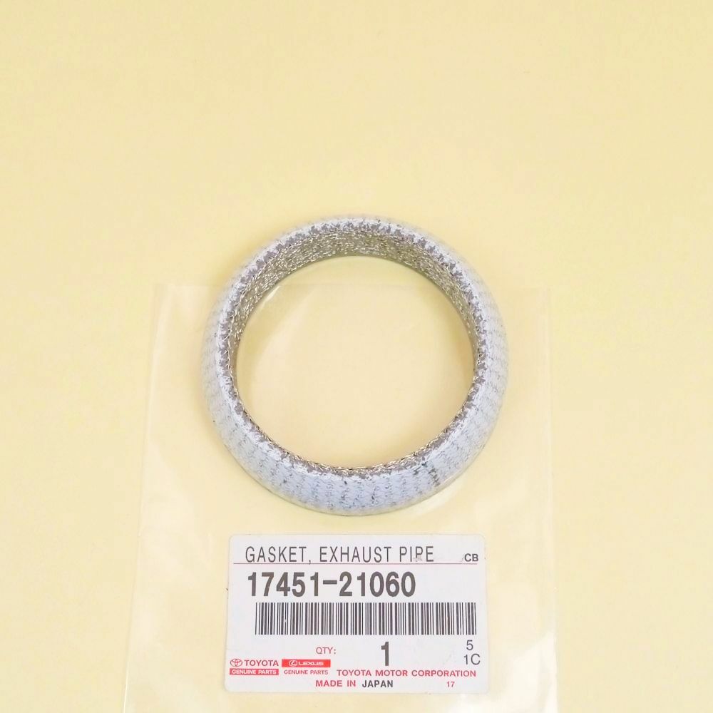 17451-21060 New Genuine OEM Toyota Exhaust Pipe Gasket to Manifold 01 ...