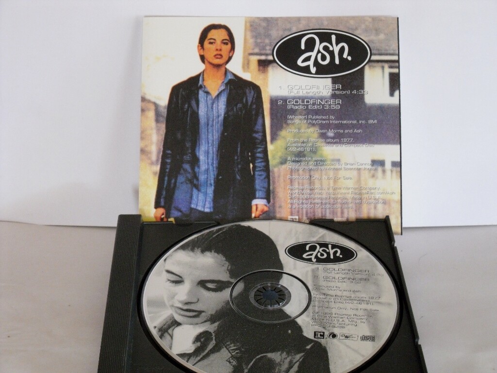 Ash - Goldfinger Promotional ONLY CD Single - PRO-CD-823 ** Free ...