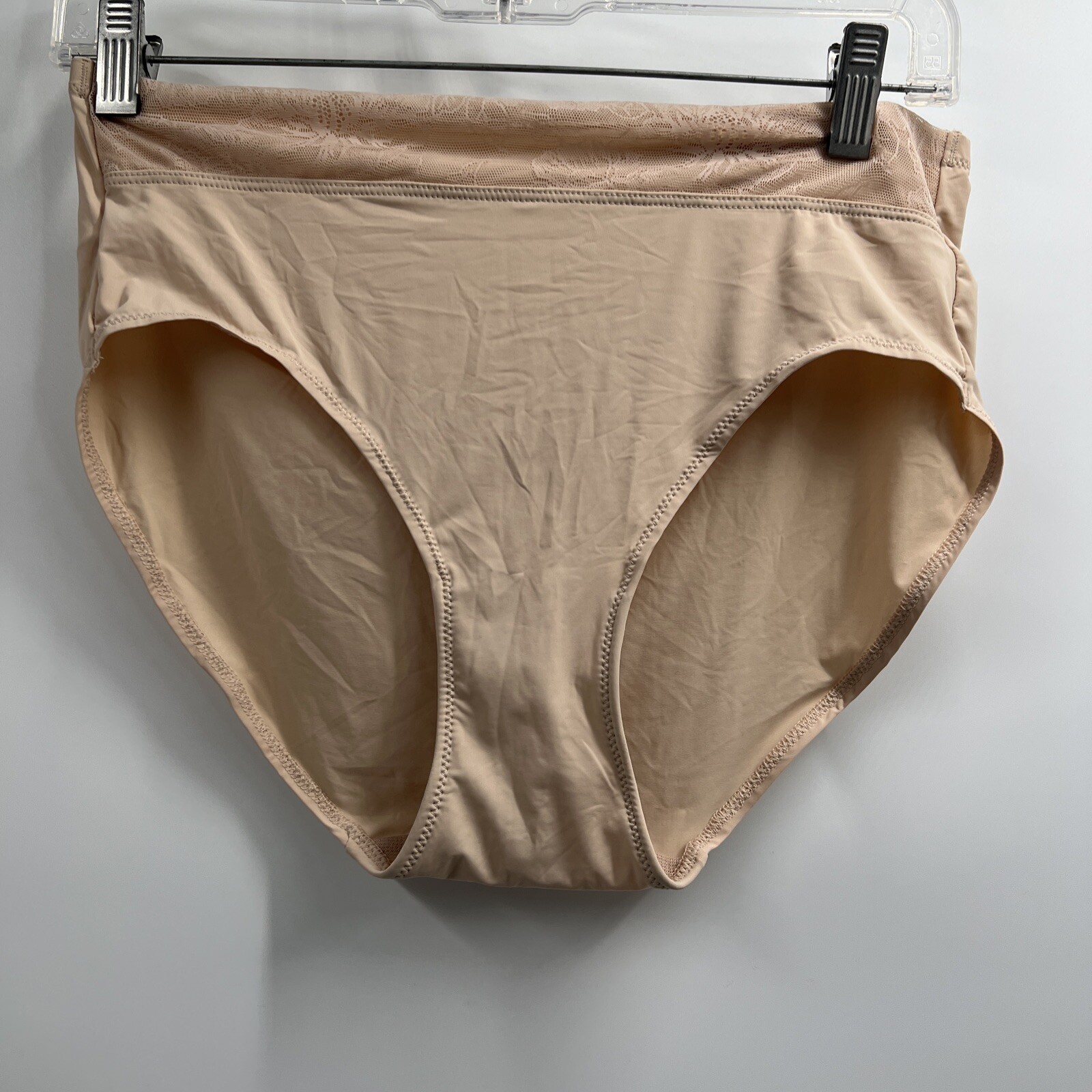 Breezies Women's Nylon Blend Solid Beige Panties Size M | eBay