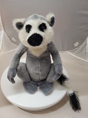 GANZ RINGTAIL LEMUR Grey White Plush Stuffed Toy | eBay