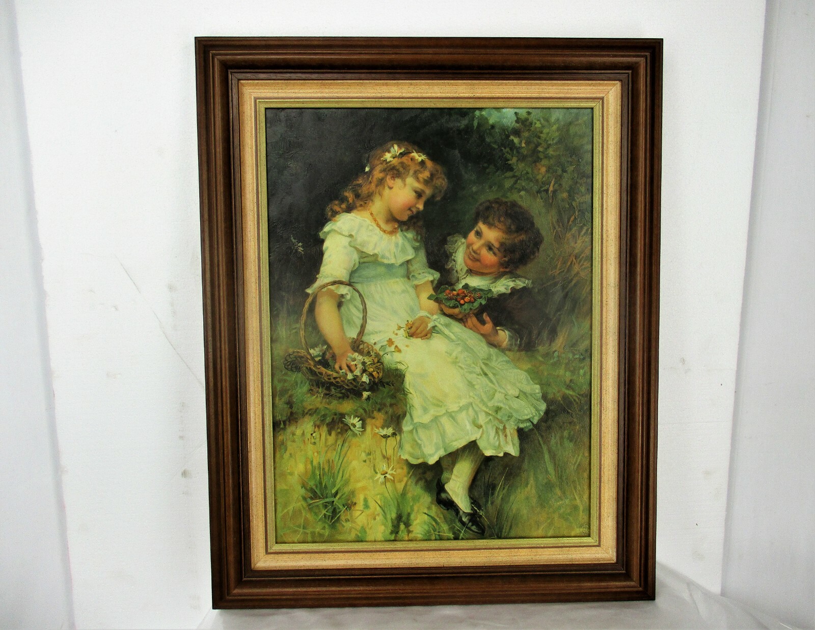 Art Print Framed Sweethearts by Frederick Morgan Trademark Pears Soap ...