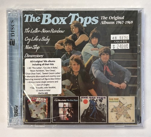 The Original Albums 1967-1969 * by The Box Tops (CD, Feb-2015, 2 Discs ...