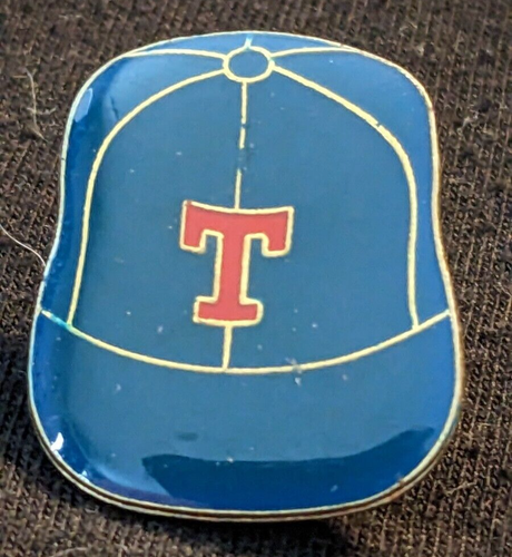 VINTAGE TEXAS RANGERS HAT COLLECTIBLE PIN 1 INCH | eBay