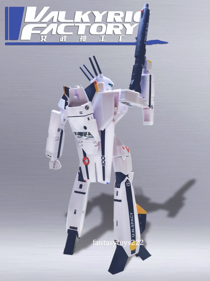 Valkyrie factory 1/60 VF-1S Macross Action Figure all painted ko ...