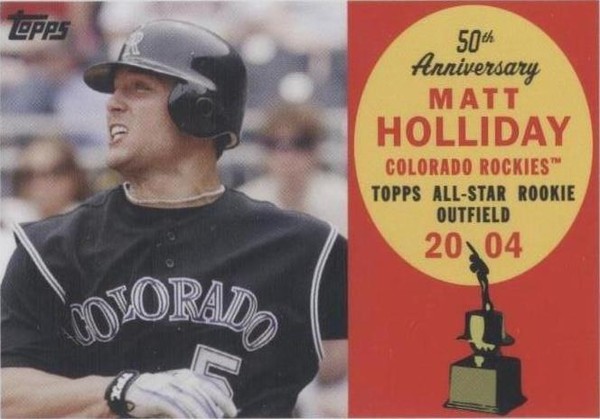 2008 Topps - All Rookie Team 50th Anniversary #AR16 Matt Holliday, Matt ...