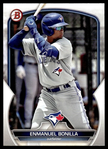 2023 Bowman Draft #BD-195 Enmanuel Bonilla - Toronto Blue Jays | eBay