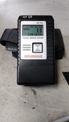 Exploranium GR-100 PRD Personal Radiation Detector . CALIBRATED | eBay