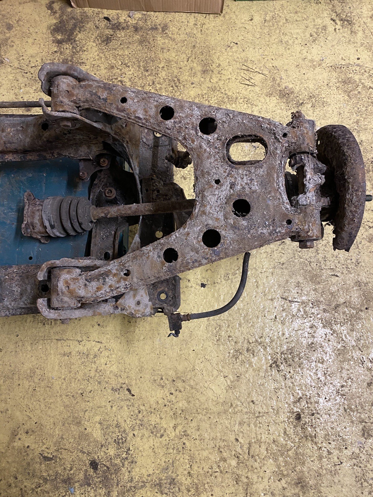 MAZDA MX5 MK1 1989-1998 REAR SUBFRAME WITH DRIVESHAFTS WISHBONES ARMS ...