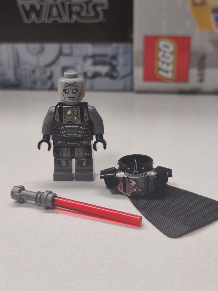 NEW Star Wars Darth Malgus Custom Lego Minifigure Sith Lord Interceptor ...
