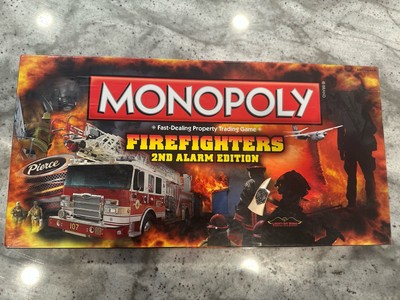 Monopoly Firefighters 2nd Alarm Edition Board Game New Open Box | eBay