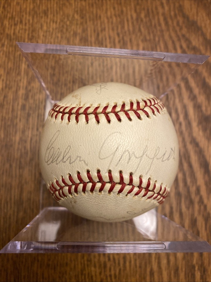Harmon Killebrew / Sam Mele / Calvin Griffith Autographed Baseball PSA ...
