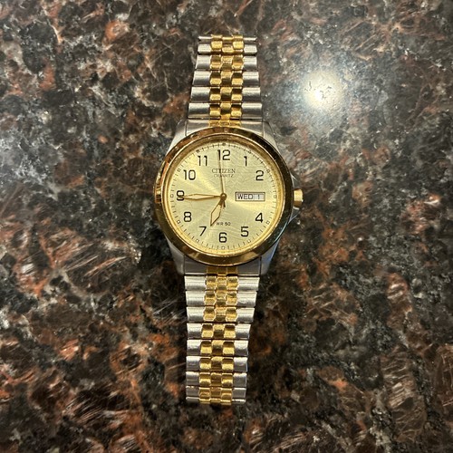 Citizen Quartz Wr 50 Watch *Untested | eBay