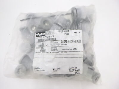 50 Pack Parker Pipe & Port Hollow Hex Plug and Cap 12 HP5ON-S | eBay