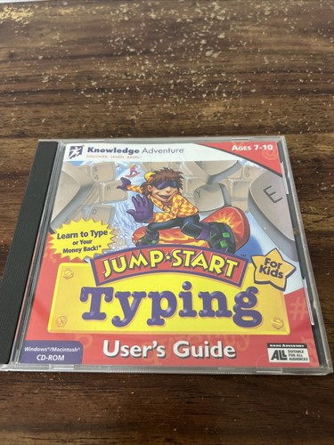 Jump Start Typing PC Game (CD-ROM, Win95 / Mac) | eBay