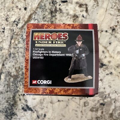 Corgi Heroes Under Fire Chicago Fire Department 1950 NEW | eBay