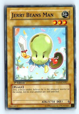 Yu-Gi-Uh Jerry Beans Man #YSDS-EN007 Starter Deck: Syrus Truesdale tcg ...