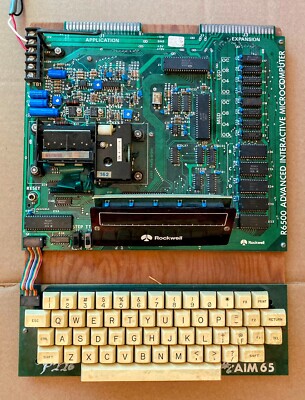 Vintage Rockwell AIM 65 R6500 Computer System - Working | eBay