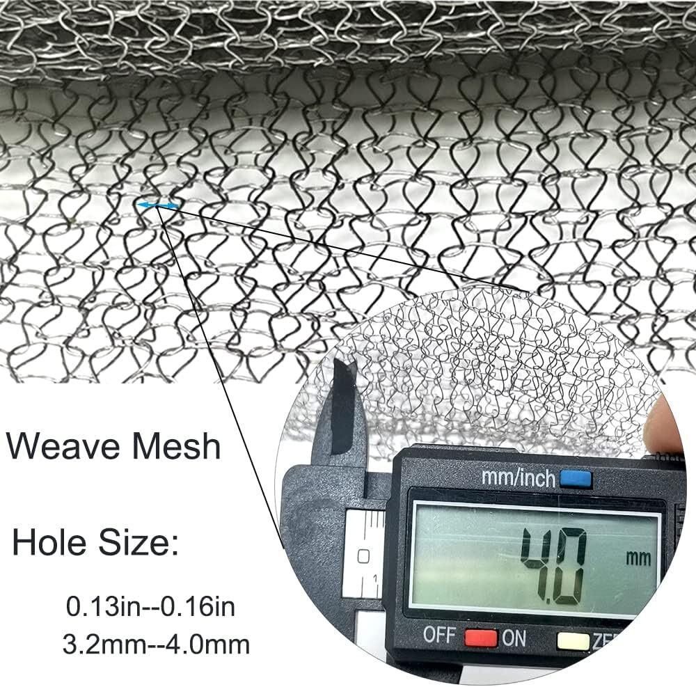 10M Stainless Steel Rat Mesh Rodent Proofing Woven Fine Wire Metal ...