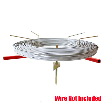 Wire Fence Spinning Reel Dispenser Feeder for Plain Barb Electric ...