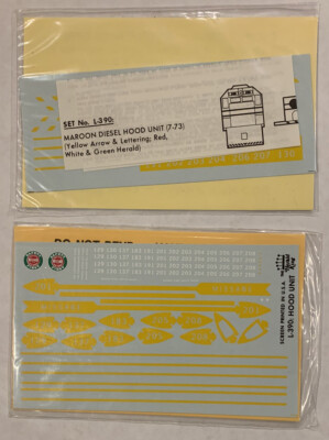 HERALD KING HO DECAL-DULUTH, MISSABE & IRON RANGE/DM&IR HOOD UNIT (7-73 ...