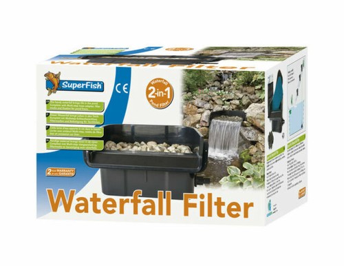 Superfish Pond Waterfall Filter Large Create Wall of Cascading Water ...