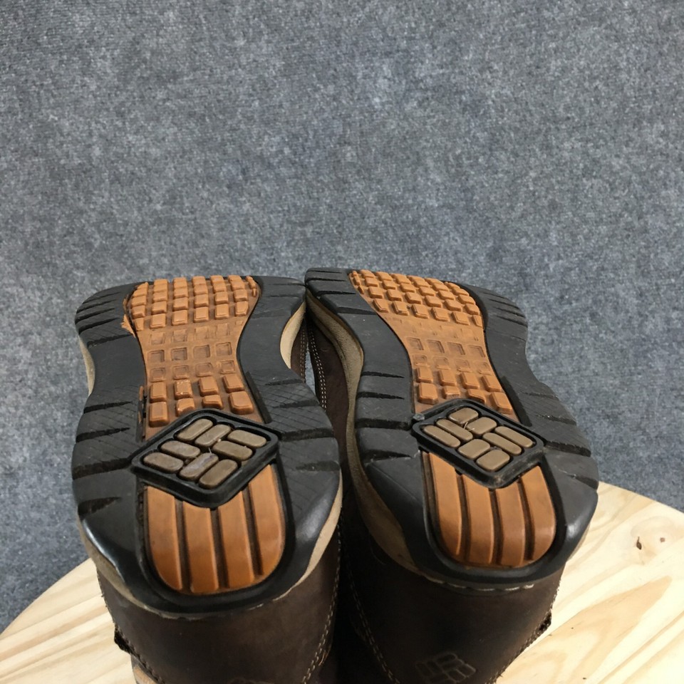 Columbia Boots Mens 10 Three Passes Ankle Bootie Brown Leather YM5290 ...
