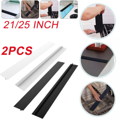 Silicone Kitchen Seals Gap Filler Stove Counter Gap Cover for Cooker ...