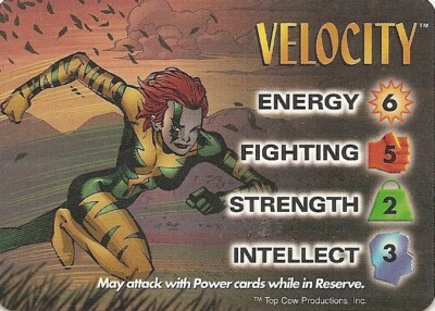 Marvel OVERPOWER Velocity character / hero - Image | eBay