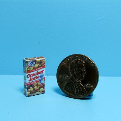 Dollhouse Miniature Detailed Replica Cracker Jacks Snack Box G022 | eBay