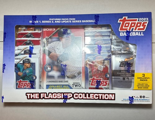 TOPPS 2023 BASEBALL FLAGSHIP COLLECTION SERIES 1, 2 & UPDATE COSTCO ...