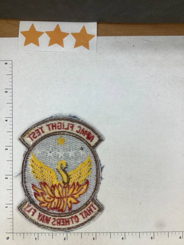 US NAVY AFMC FLIGHT TEST JACKET PATCH | eBay