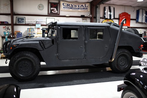 2004 Hummer H1 HMMWV MARINE ARMOR KIT SLANTBACK A/C LEDS JL AUDIO | eBay