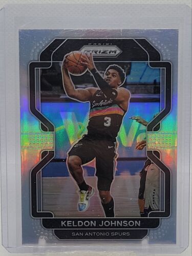 2021-22 Panini Prizm Basketball Keldon Johnson Silver Prizm #210 | eBay