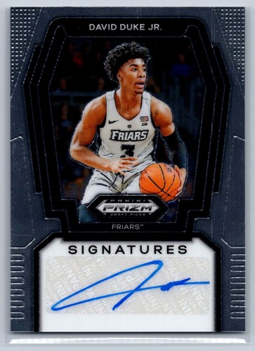David Duke Jr 2024 Prizm Draft Picks Signatures Autograph /7750 #S-DDJ ...